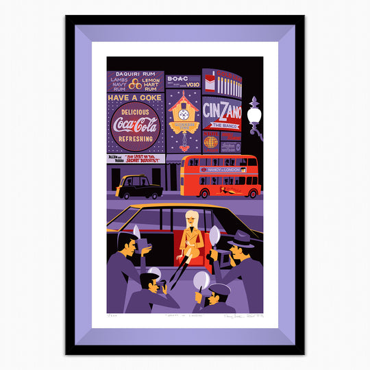 "Nancy in London" Fine Art Print | Hand Signed by Nancy Sinatra & Shag ...