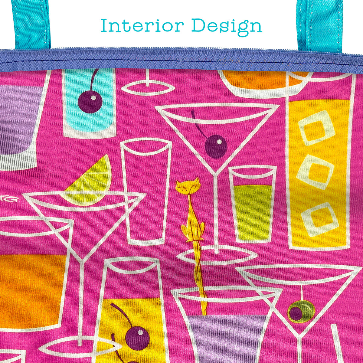 "Cocktail Country" Tote Bag | Shag (Josh Agle) | The Shag Store