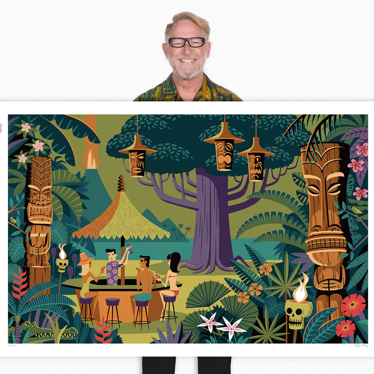 "Exotica" Fine Art Print | Shag (Josh Agle) | The Shag Store