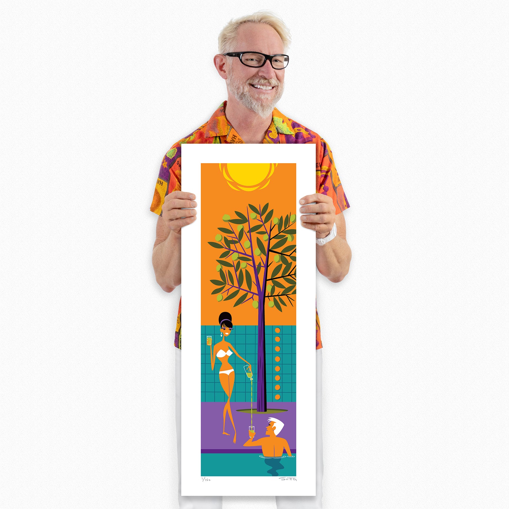 "Lime Tree" Fine Art Print | Shag (Josh Agle) | The Shag Store