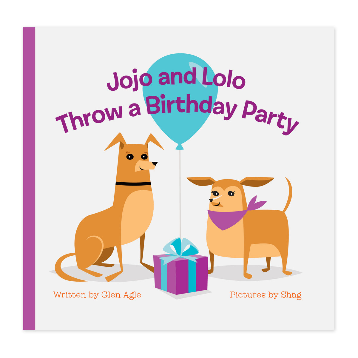 "Jojo and Lolo Throw a Birthday Party" Children's Book | The Shag Store