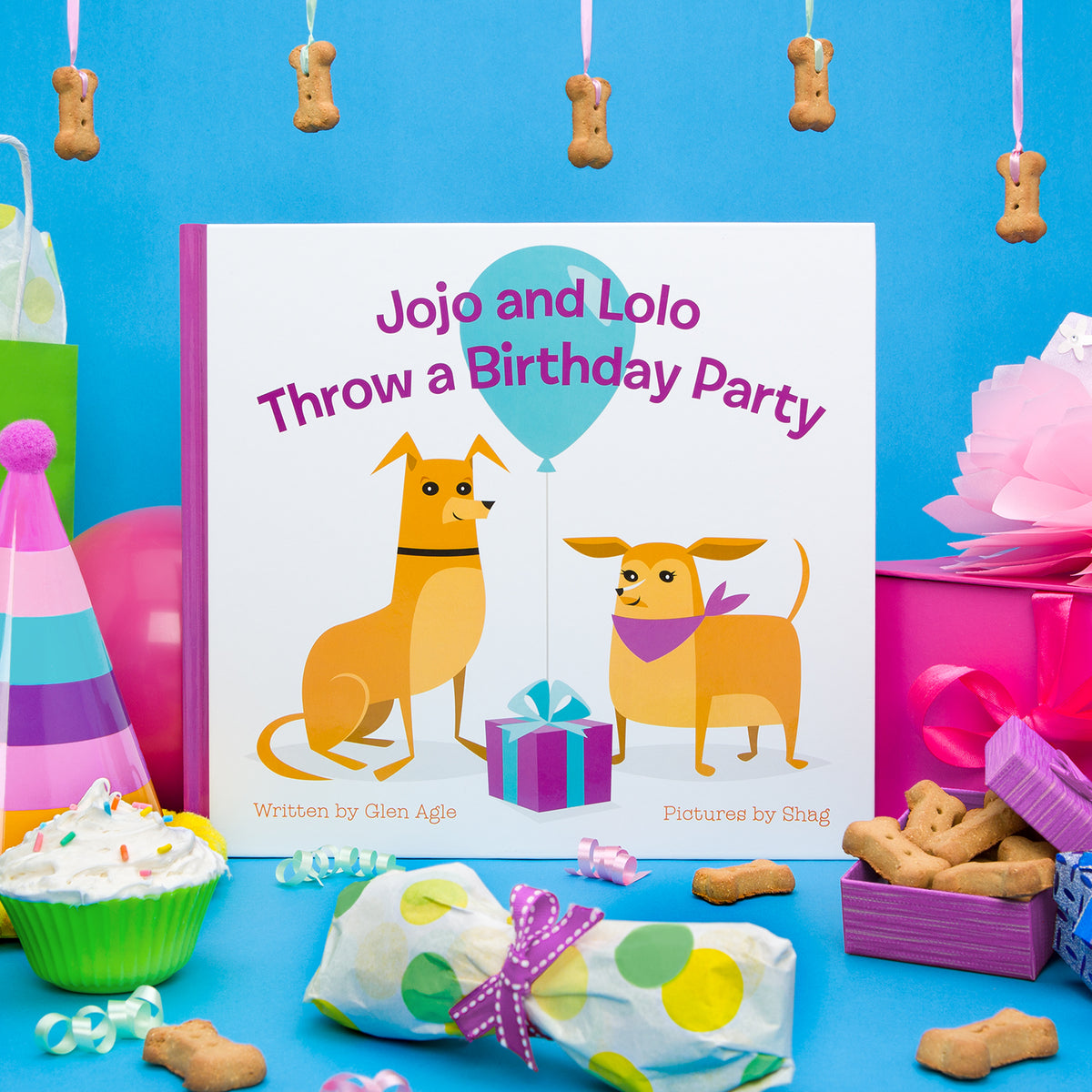 "Jojo and Lolo Throw a Birthday Party" Children's Book | The Shag Store