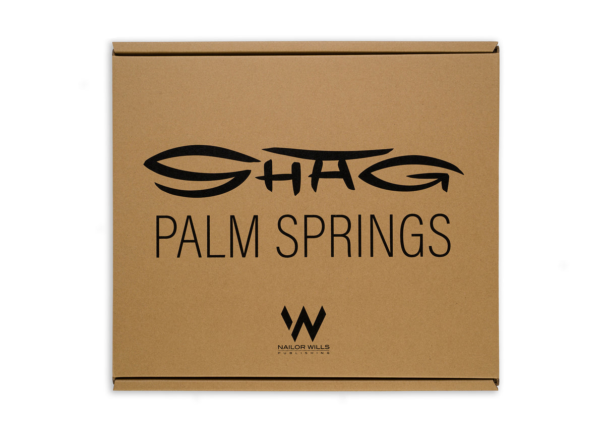 "SHAG · PALM SPRINGS" Collector's Edition | Purple Clamshell | Shag ...