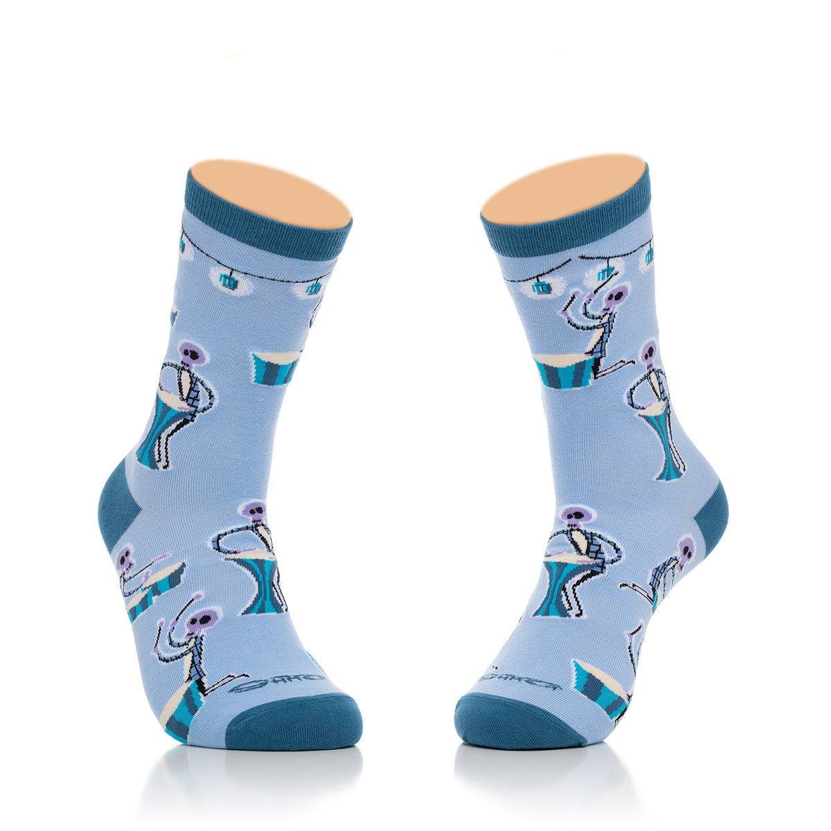 "Deadly Percussion" Women's Crew Socks | The Shag Store
